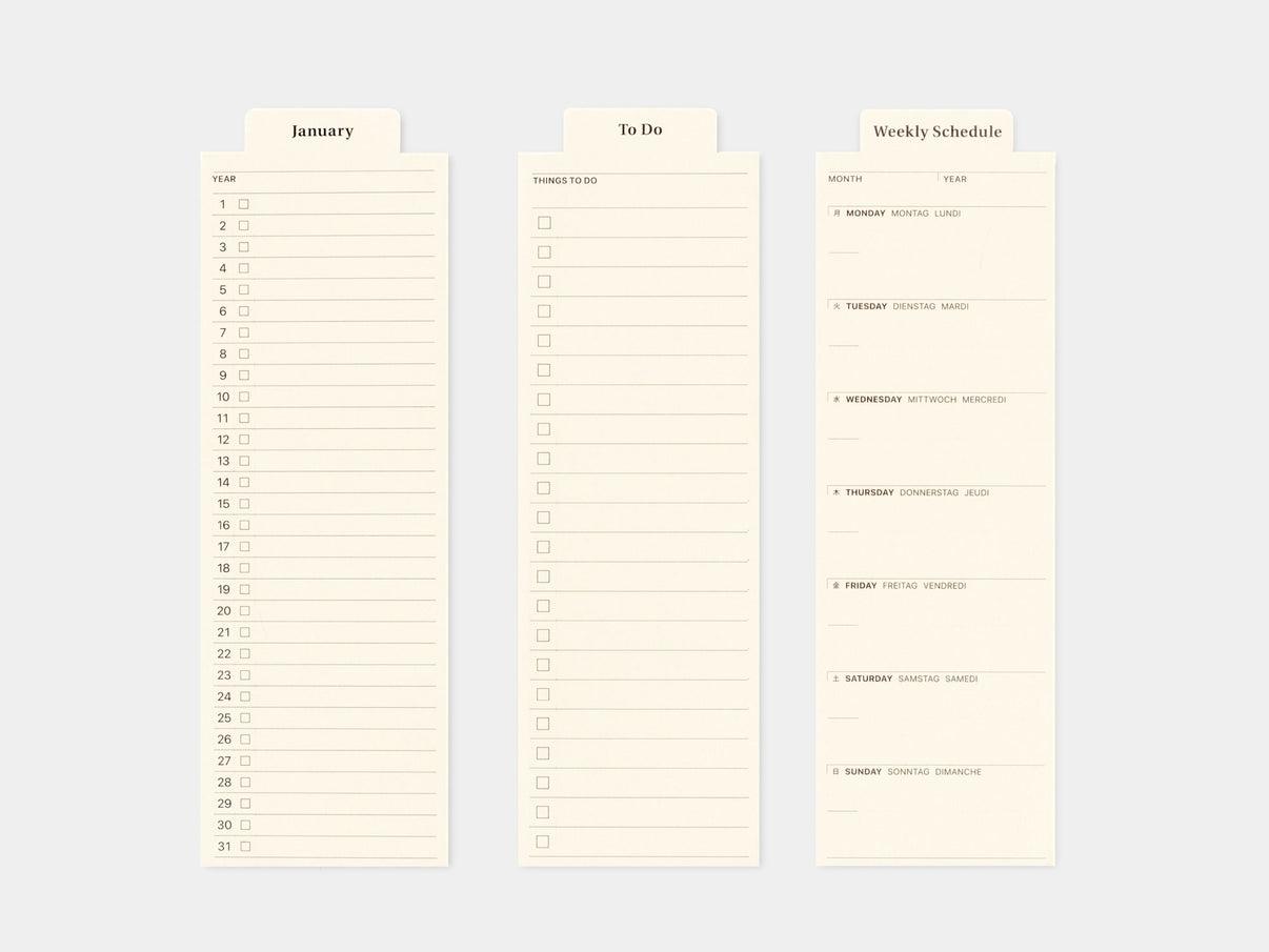 Planner Bookmarks – Present & Correct