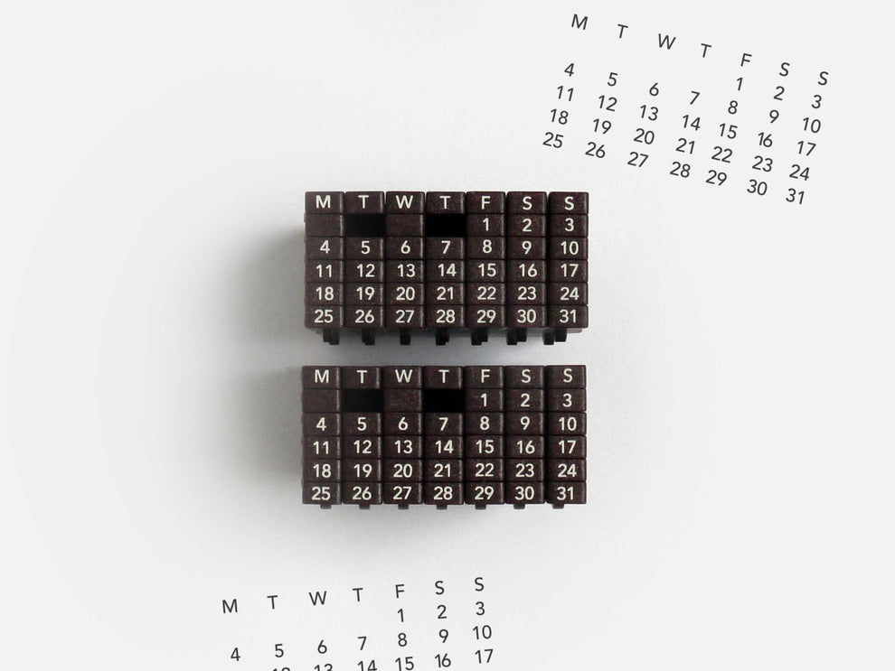Perpetual Calendar Stamp – Present & Correct
