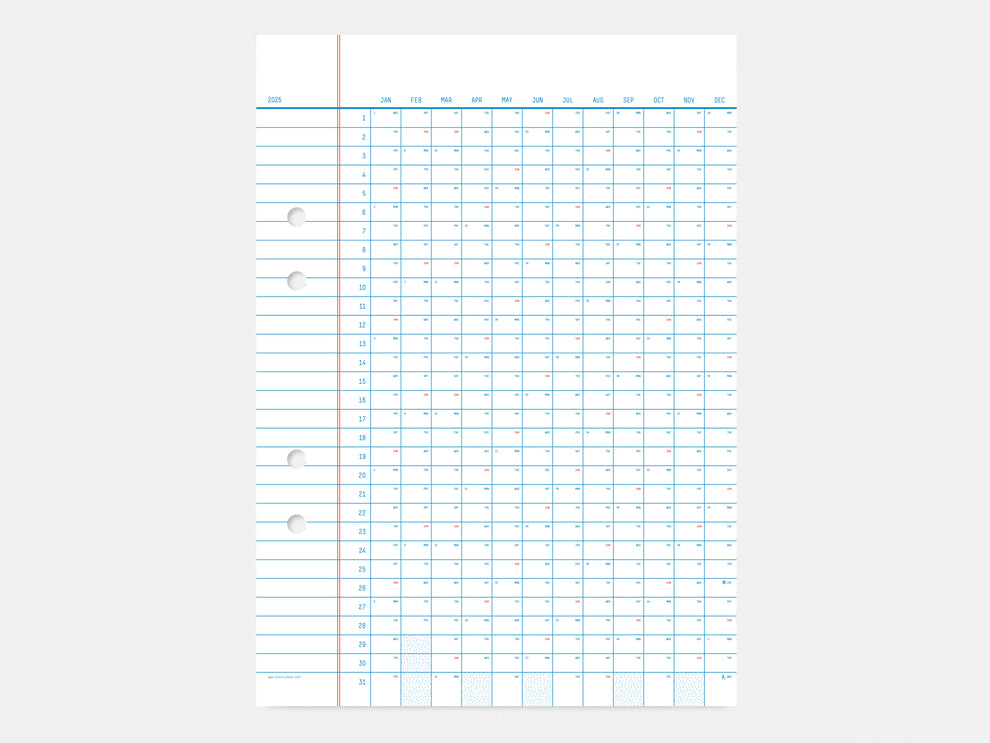 Foolscap Planner 2026 – Present & Correct