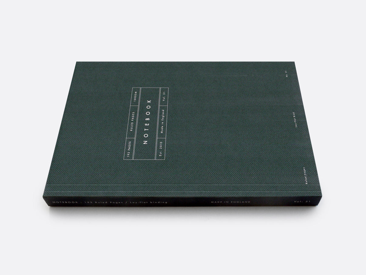 Lay-Flat Ruled Notebook – Present & Correct