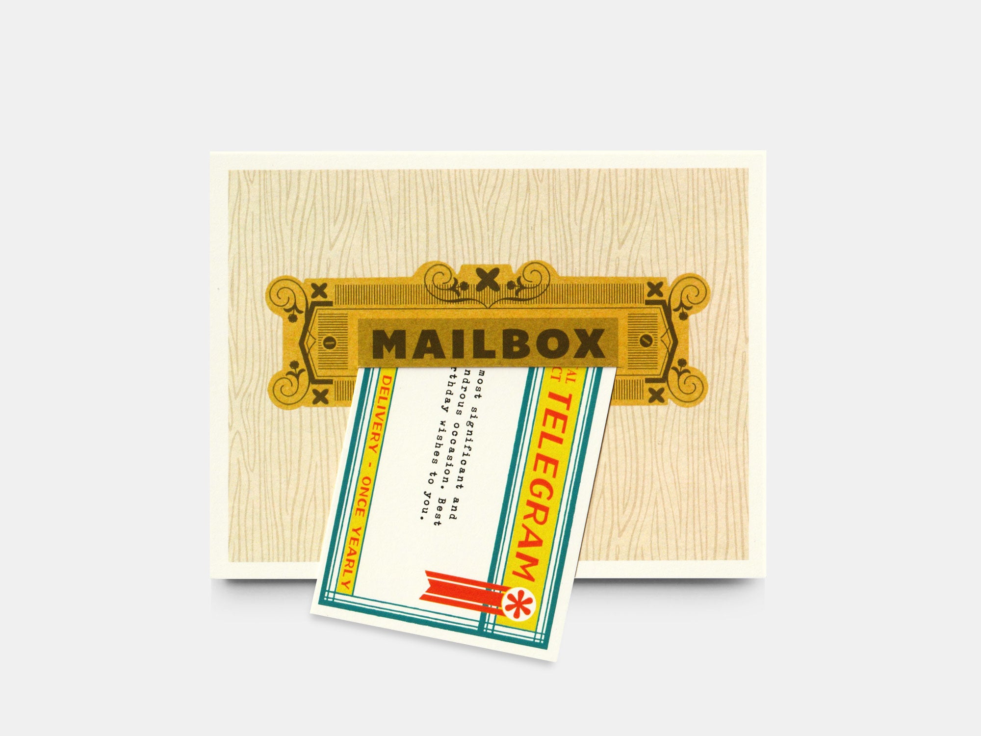 Birthday Mailbox Card – Present & Correct