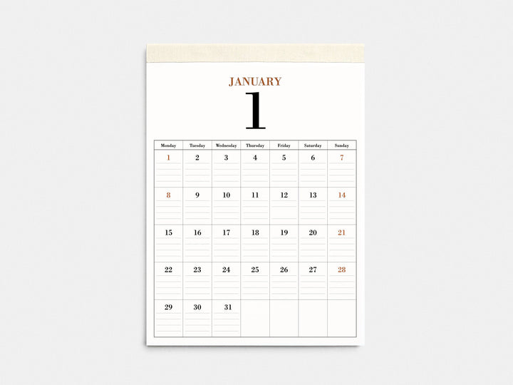 Perpetual Calendars – Present & Correct