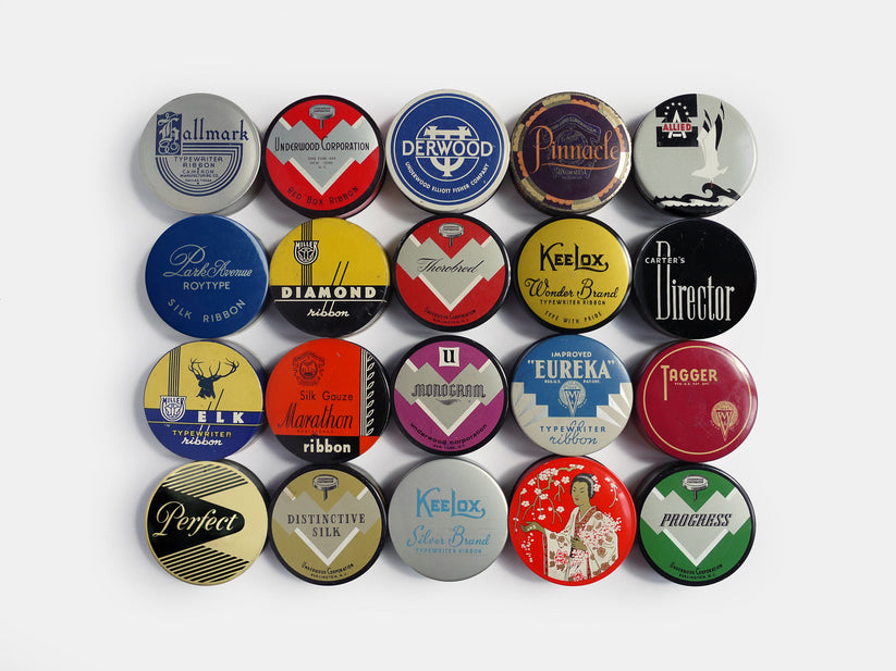Typewriter Ribbon Tin – Present & Correct