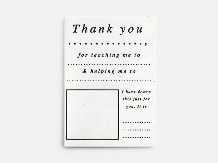 Thank You Form – Present & Correct