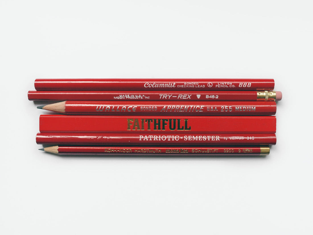 Type Pencils (1970s) – Present & Correct