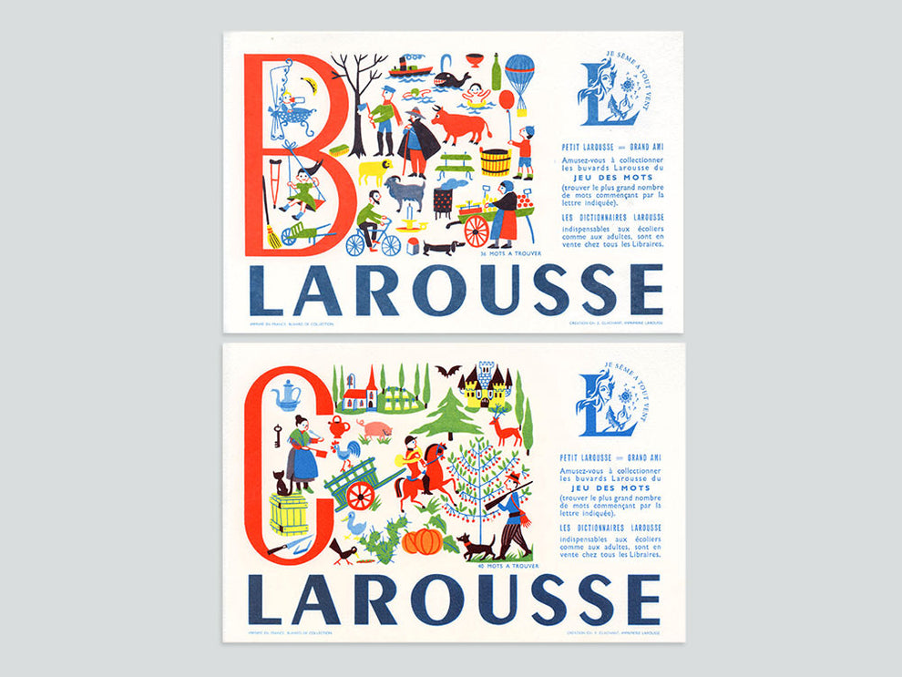 French Alphabet Blotter (1960s) – Present & Correct