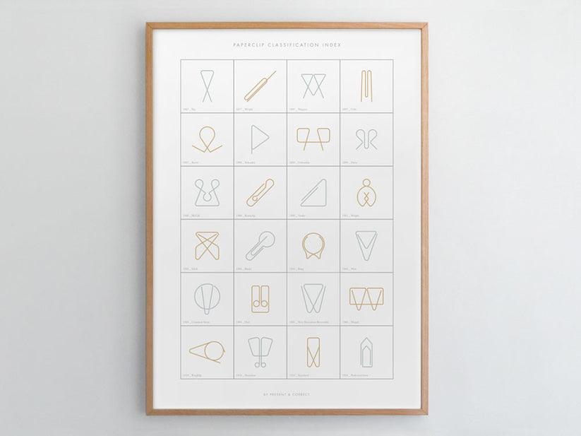 Paperclip Index Chart – Present & Correct