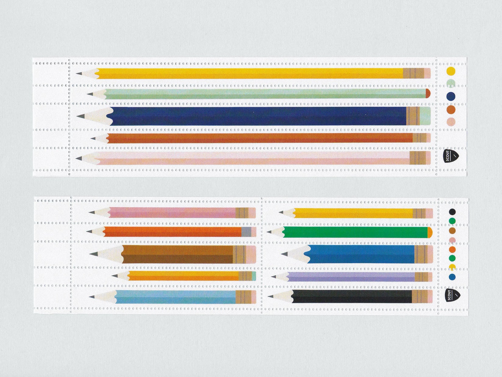 Pencil Stamps – Present & Correct