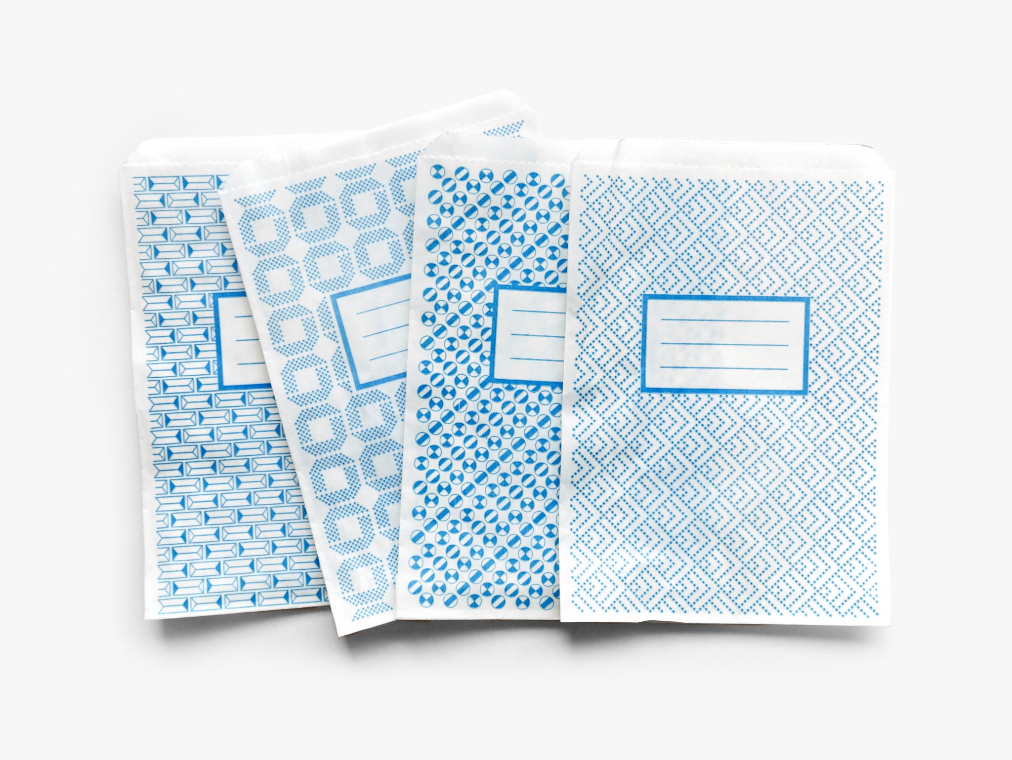 Security Pattern Paper Bags – Present & Correct