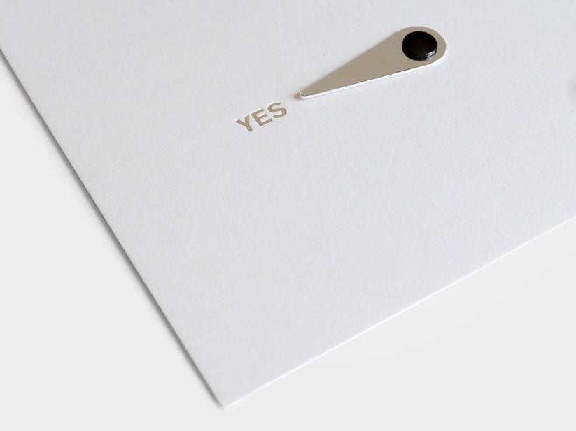 Yes / No Card – Present & Correct